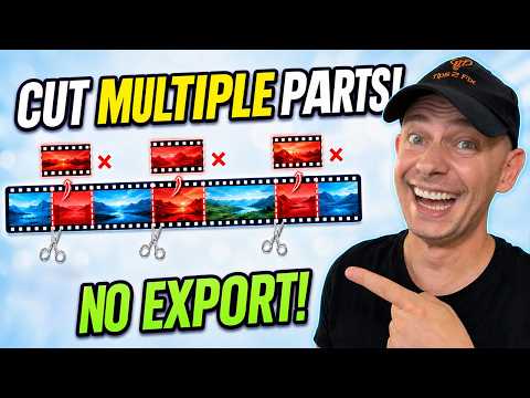How to Cut MULTIPLE Sections From a Video Without Re-Encoding or Losing Quality