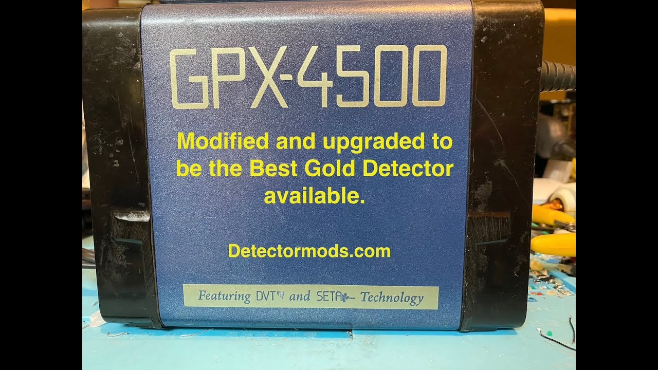 This Minelab GPX-4500 has been modified and upgraded to be the best ...
