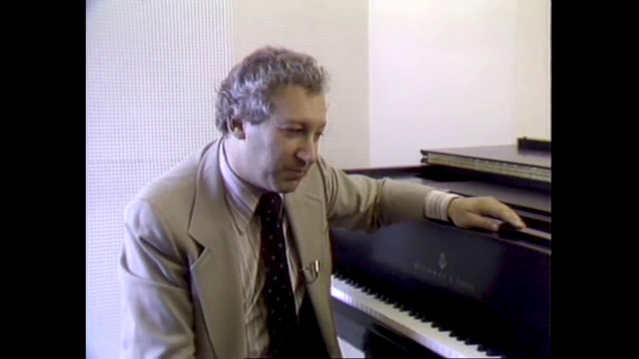 Pianist Leonidas Lipovetsky at Florida State 1983 - YouTube