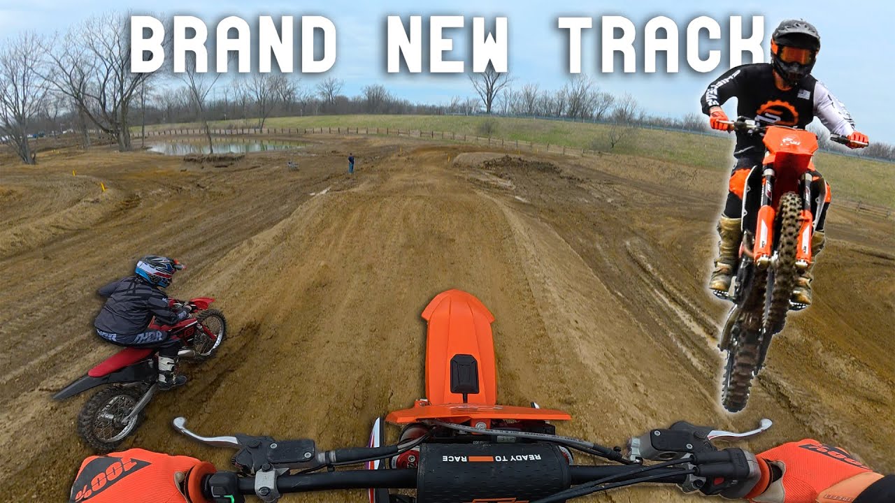 Breaking in a New Motocross Track at Crossroads MX - YouTube
