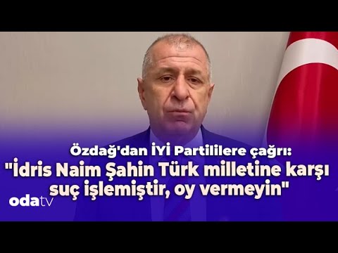 Özdağ'dan İYİ Parti'lilere: \