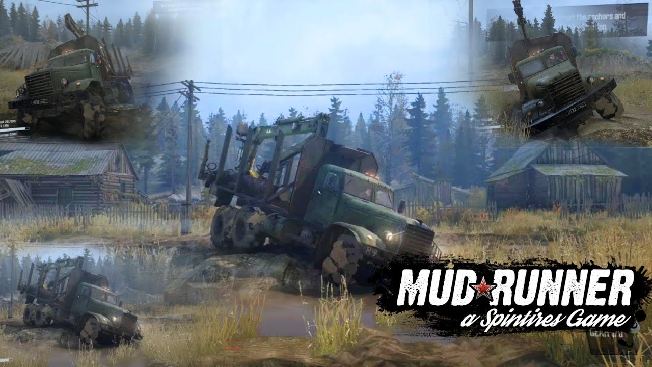 (Mudrunner) Off-road gameplay (challenge 4) - YouTube