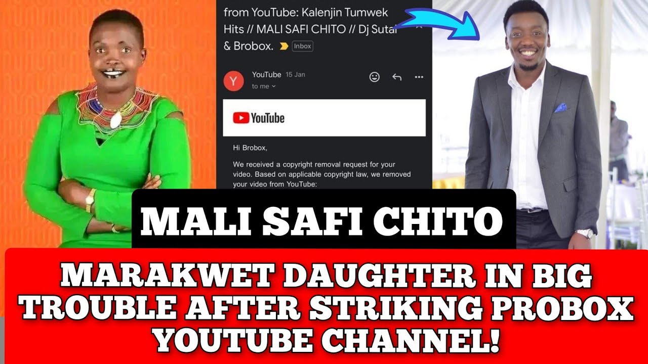 MUACHE UJINGA😳😳MARAKWET DAUGHTER SPEAKS AFTER STRIKING BROBOX YOUTUBE ...
