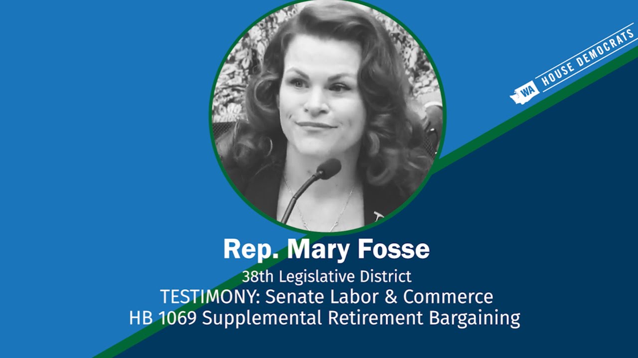 Rep. Fosse HB 1069 testimony - YouTube