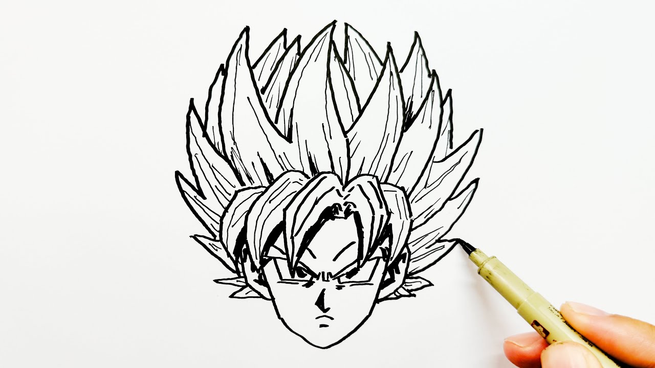 How to Draw Vegito - YouTube