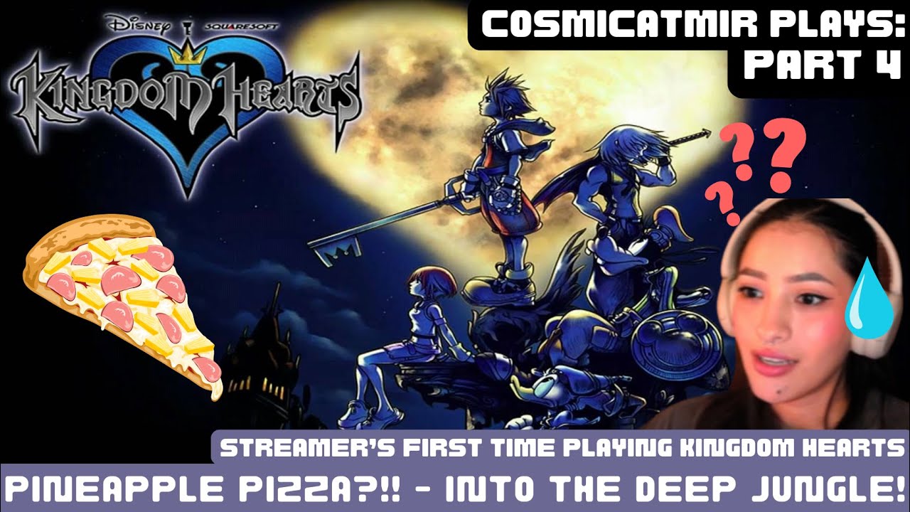 PINEAPPLE PIZZA?!!! - Into the Deep Jungle - STREAMER'S FIRST time ...