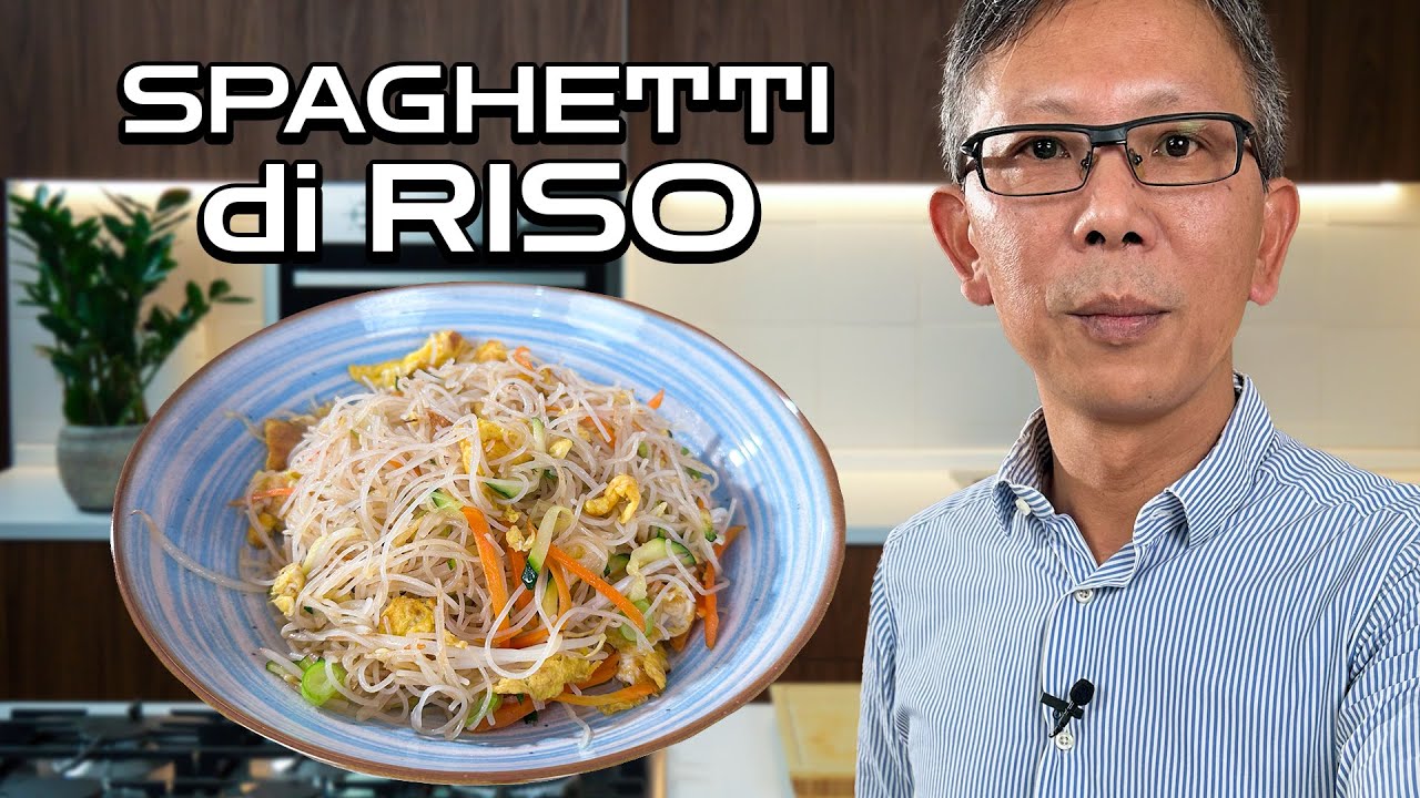 Spaghetti di Riso Saltati con Verdure | Semplice e Delizioso - YouTube