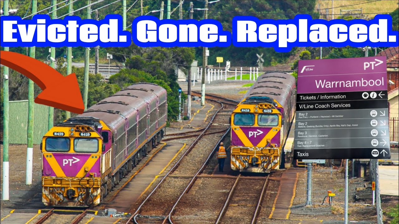 The Final Locomotive Hauled Trains on the Warrnambool Line | Trains in ...