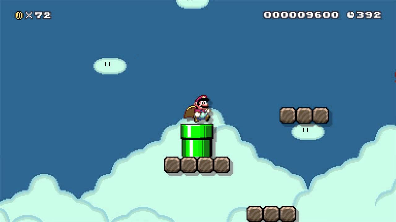 Super Mario Maker - SMA4: Super Mario Bros. 3 e-Reader remake E-11 ...