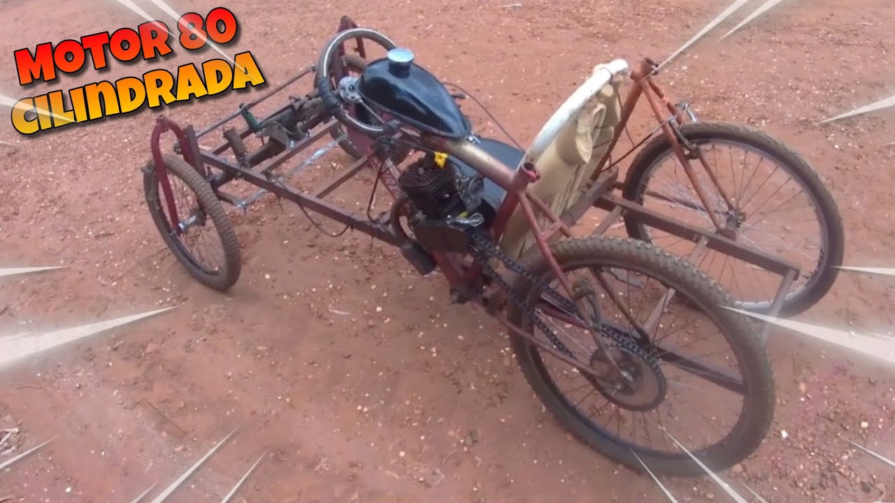 Esse kart caseiro feito com sucata ficou insano ( TESTE) - YouTube