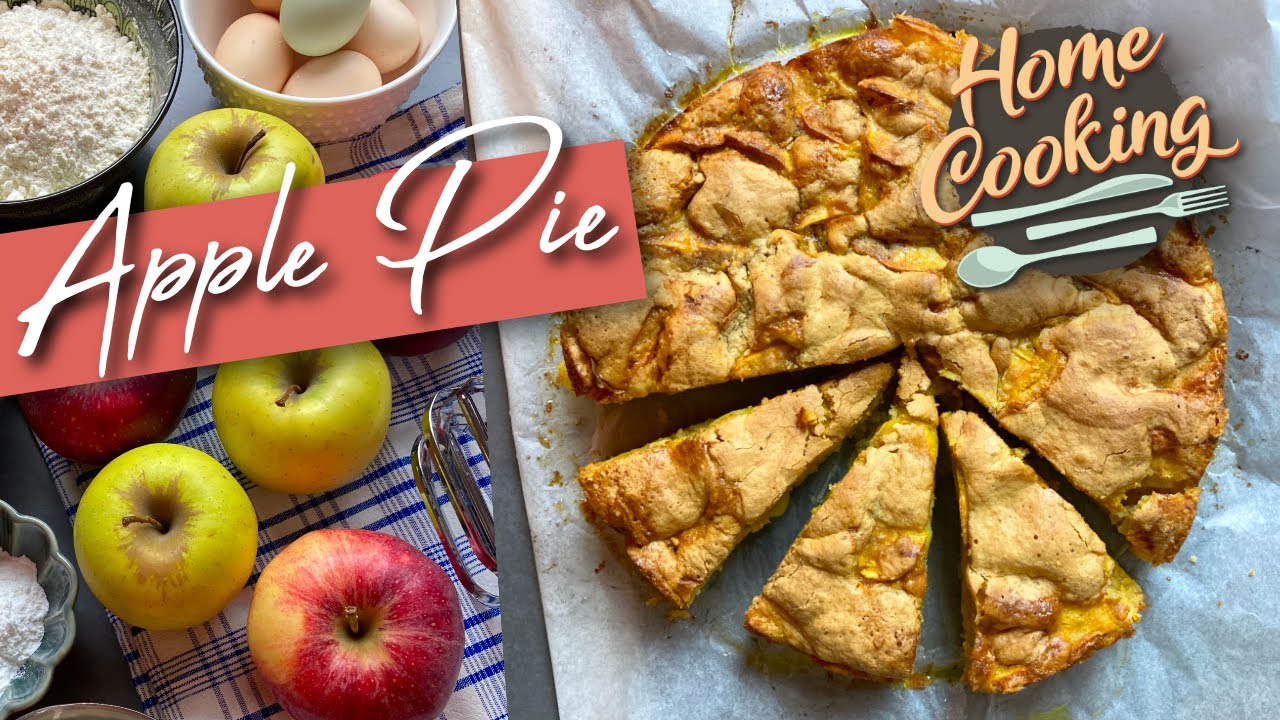 Μηλόπιτα 🥧 γρήγορη, εύκολη και πεντανόστιμη συνταγή - YouTube