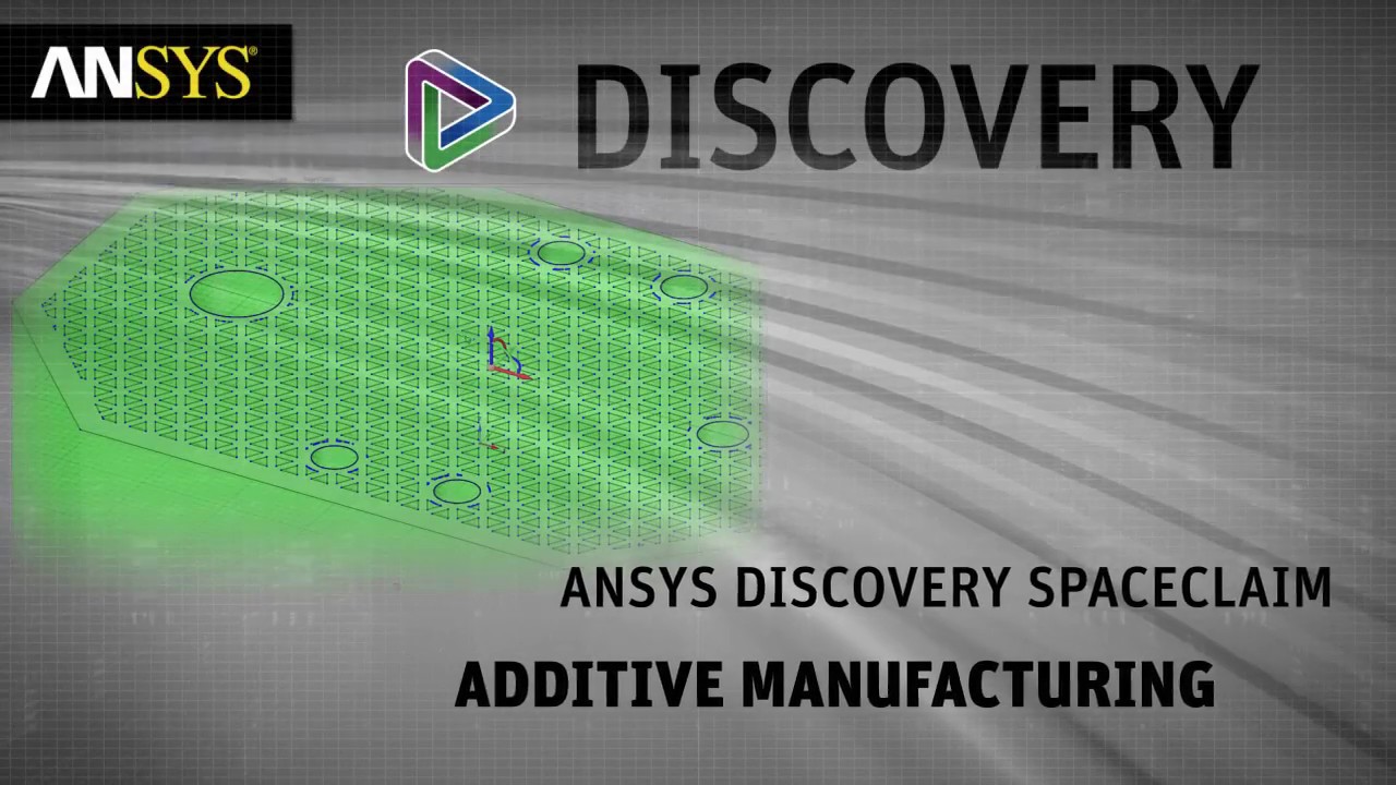 ANSYS Discovery SpaceClaim 19 2 Additive Manufacturing - YouTube
