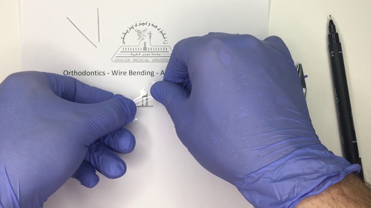 Orthodontic wire bending - advanced figures, part 2 - YouTube