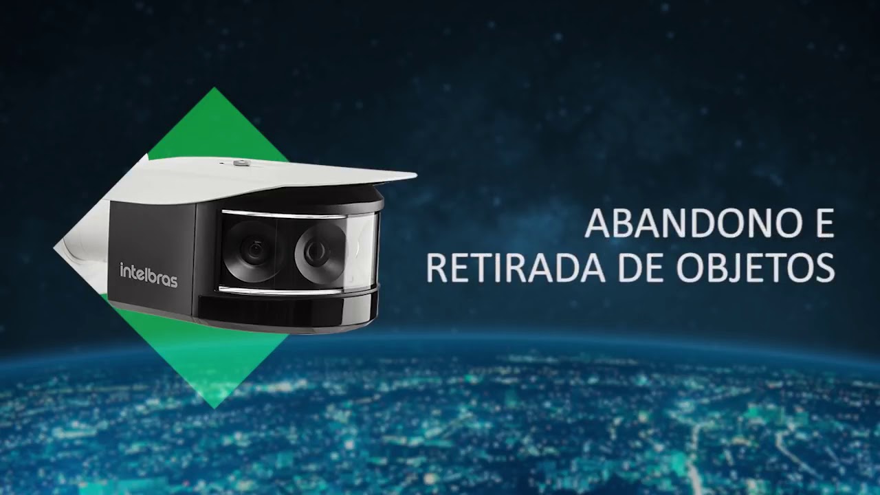 Lançamento câmera IP VIP 7180 Bullet panorâmica 180° - YouTube