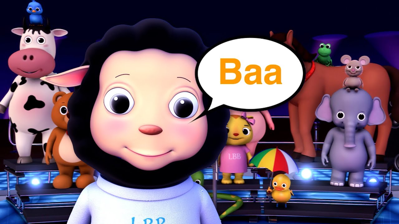 Dierengeluiden leren 🐑 | Little Baby Bum | Moonbug Kids Nederlands ...