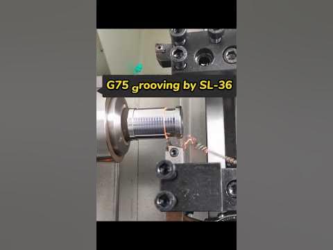 The best choice for G75 grooving- Smartlathe SL-36 CNC lathe! - #shorts ...