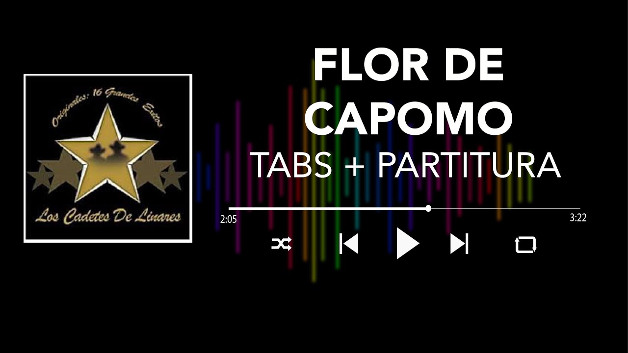 Los Cadetes de Linares - Flor de Capomo (Bass Cover/Tabs + Partitura ...