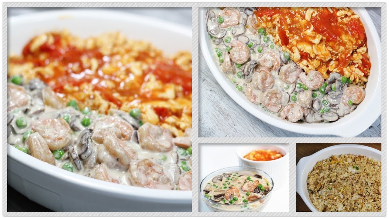 Chinese Yin Yang Fried Rice (Ying Yang Fried Rice) / 鸳鸯炒饭 - Fried Rice ...