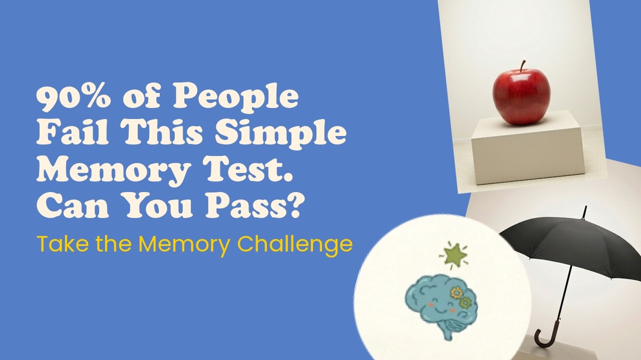 Most People Can't Remember All 10. Can You? Beginner Memory Challenge ...