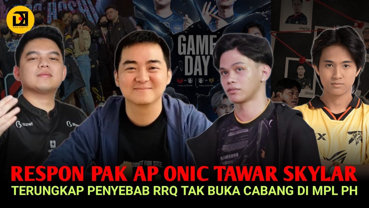 ONIC TAWAR RRQ SKYLAR || PAK AP BEBERKAN PENYEBAB RRQ TAK BUKA CABANG ...