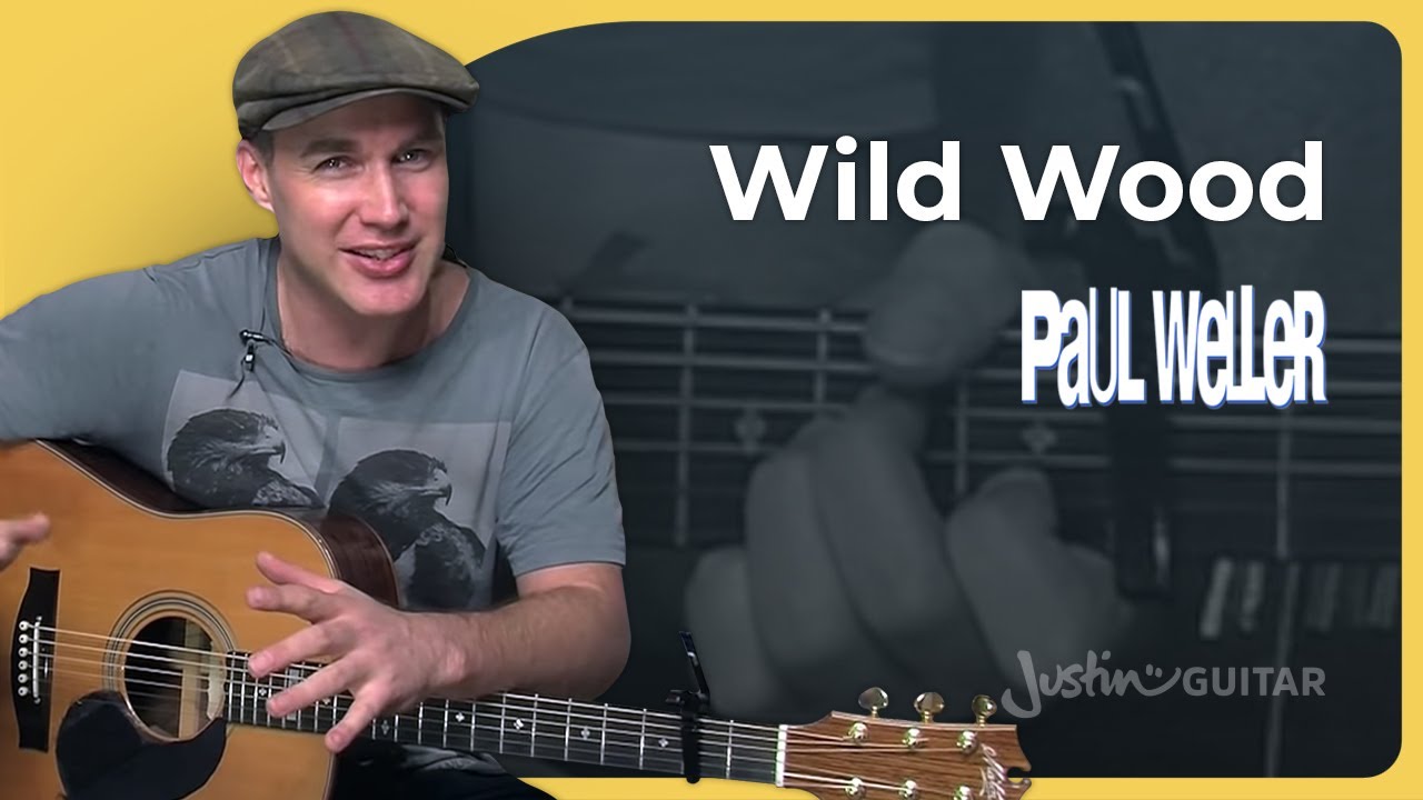 How to play Wild Wood by Paul Weller | Easy Guitar - YouTube