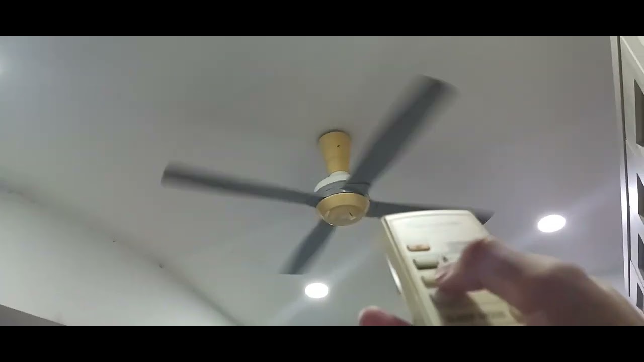 panasonic ceiling fan 4 bayu blade f-m14c8 - YouTube