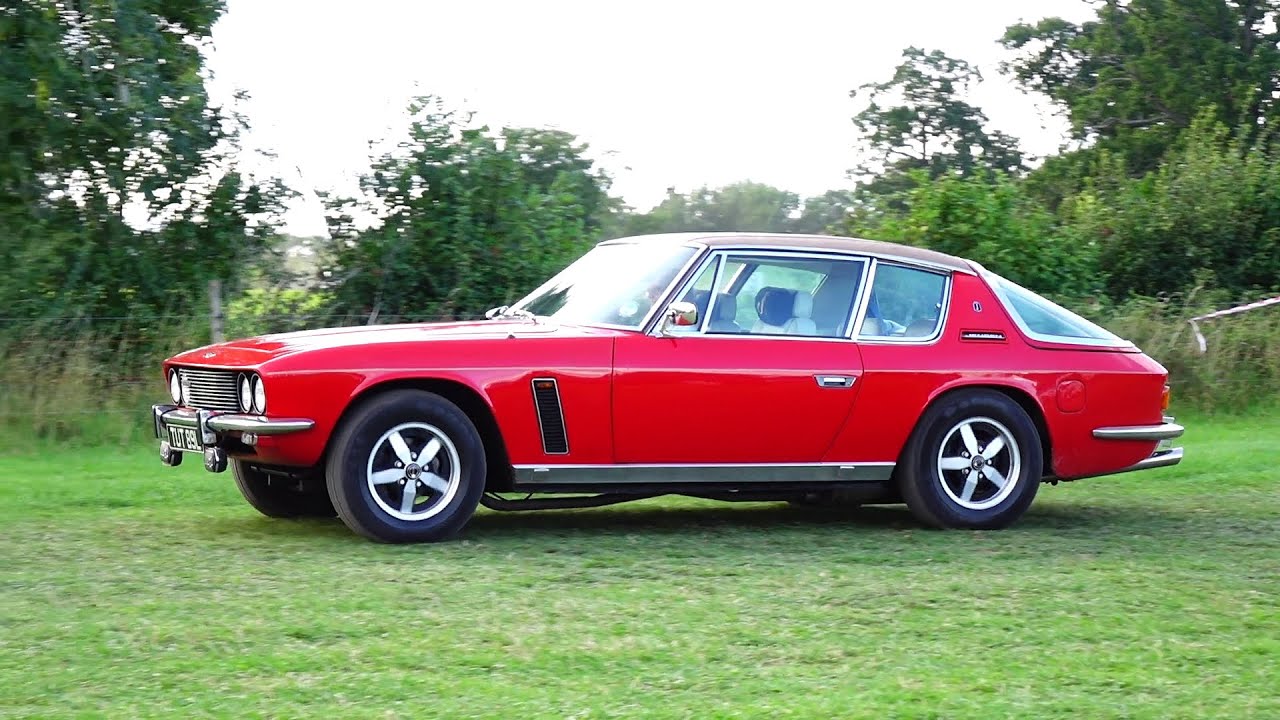 Jensen interceptor ... my favourite Classic British Car. TUT89L - YouTube