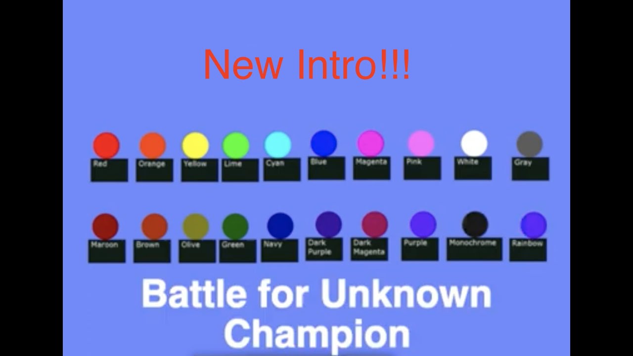 My New Intro for BFUC. - YouTube