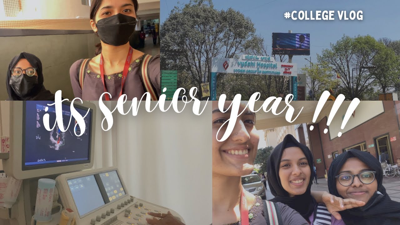 My first college vlog | third year student - YouTube
