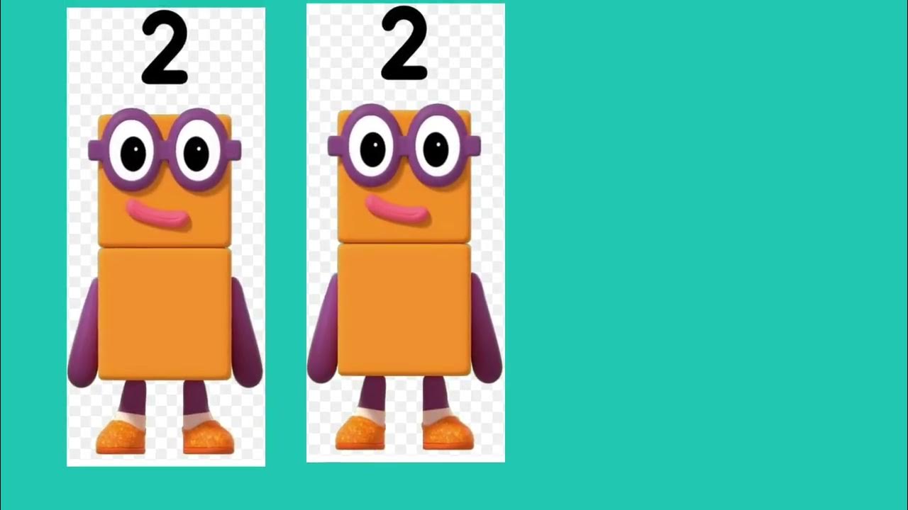 Numberblocks Intro But only 2 - YouTube