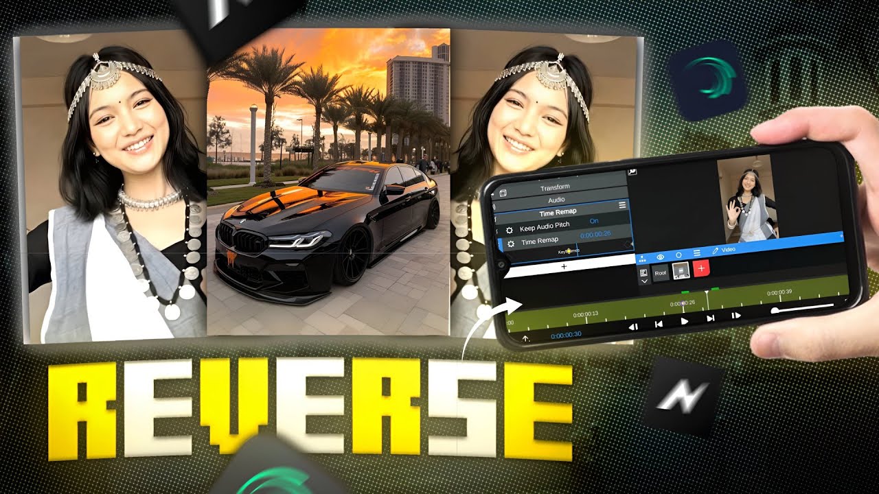 Reverse Speed Ramp Tutorial | Smooth Method Using 2 Apps - YouTube