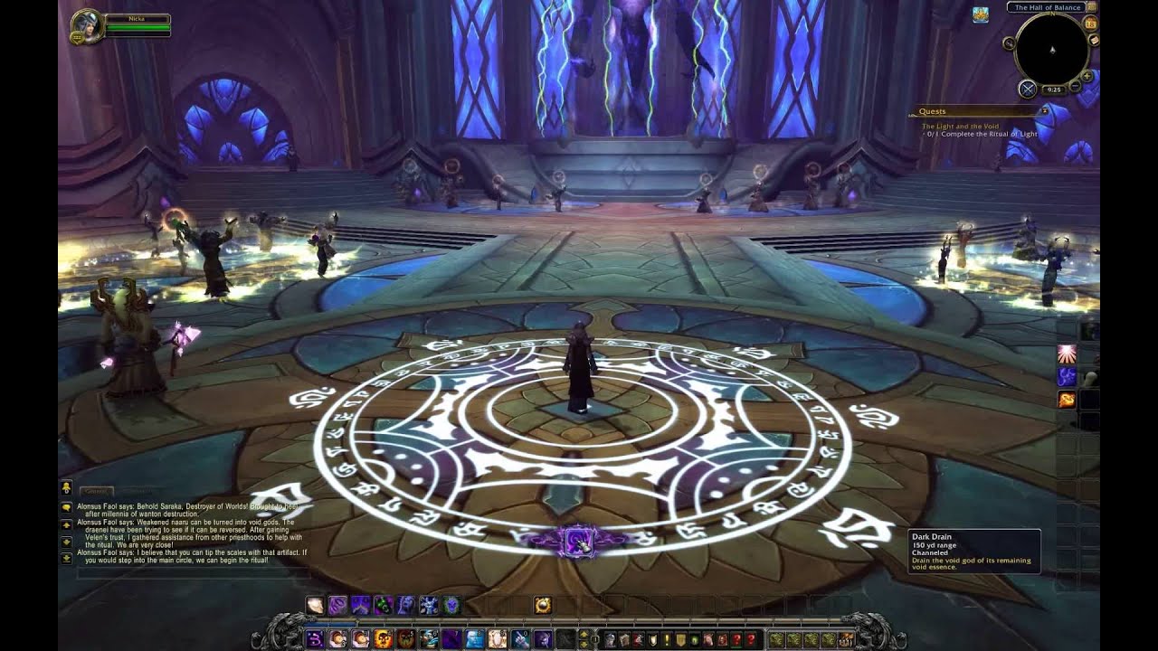 Shadow Priest Artifact Quest Light and the Void - YouTube