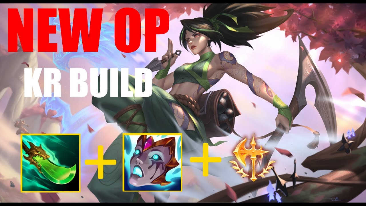 challenger akali but i try a new kr build - YouTube