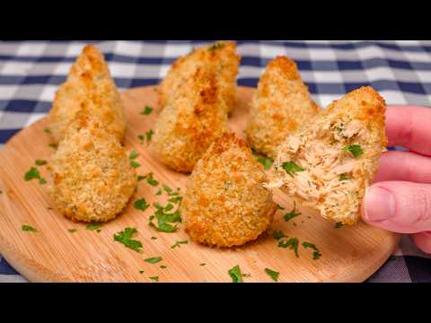 COXINHA SEM MASSA NA AIRFRYER PROTEICA E SAUDÁVEL | Cook'n Enjoy 1806 #summerofgoals