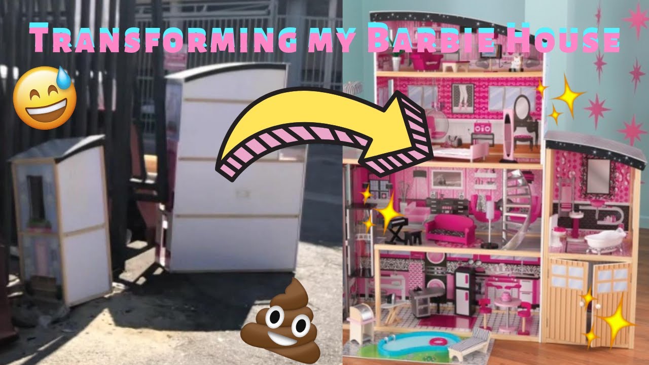 Remodeling My Barbie Dream House!! || Episode 1 - YouTube