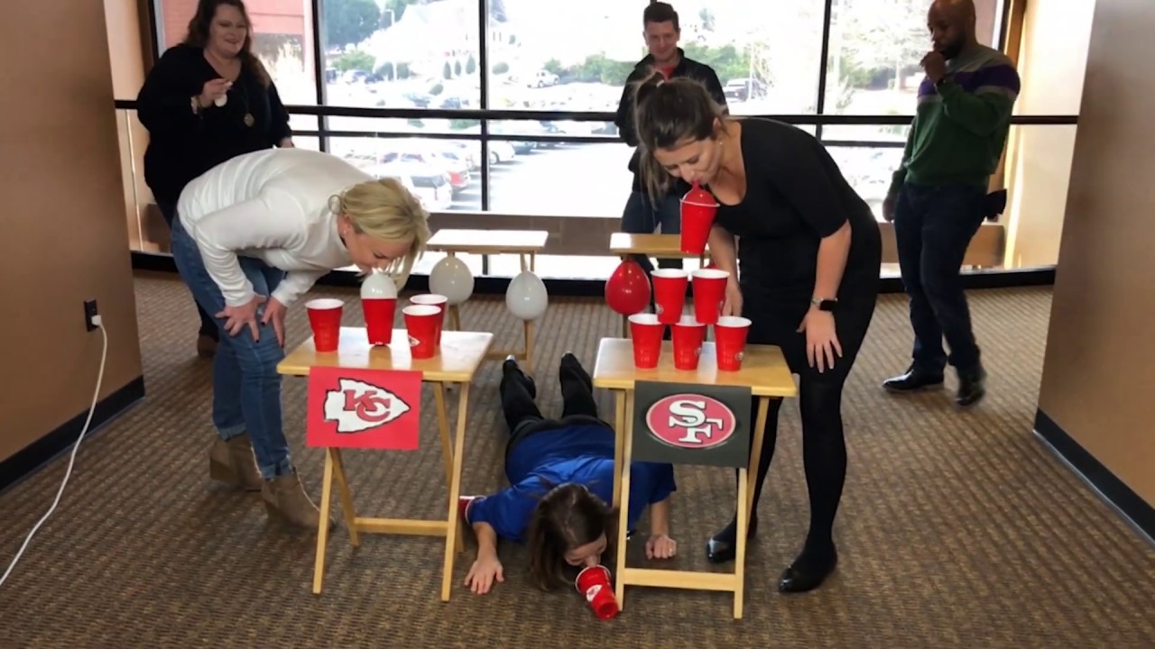 A Little Friendly Competition Before #SuperBowl2020 - YouTube