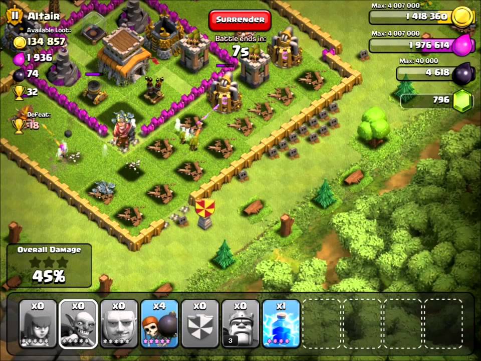 Clash Of Clans farming strategy tutorial - YouTube