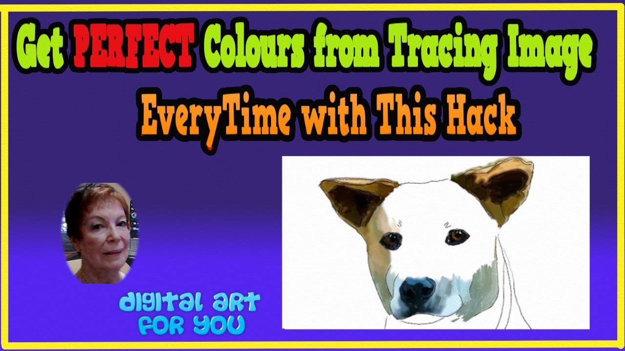 Get PERFECT Colours from Tracing Image Every Time - YouTube