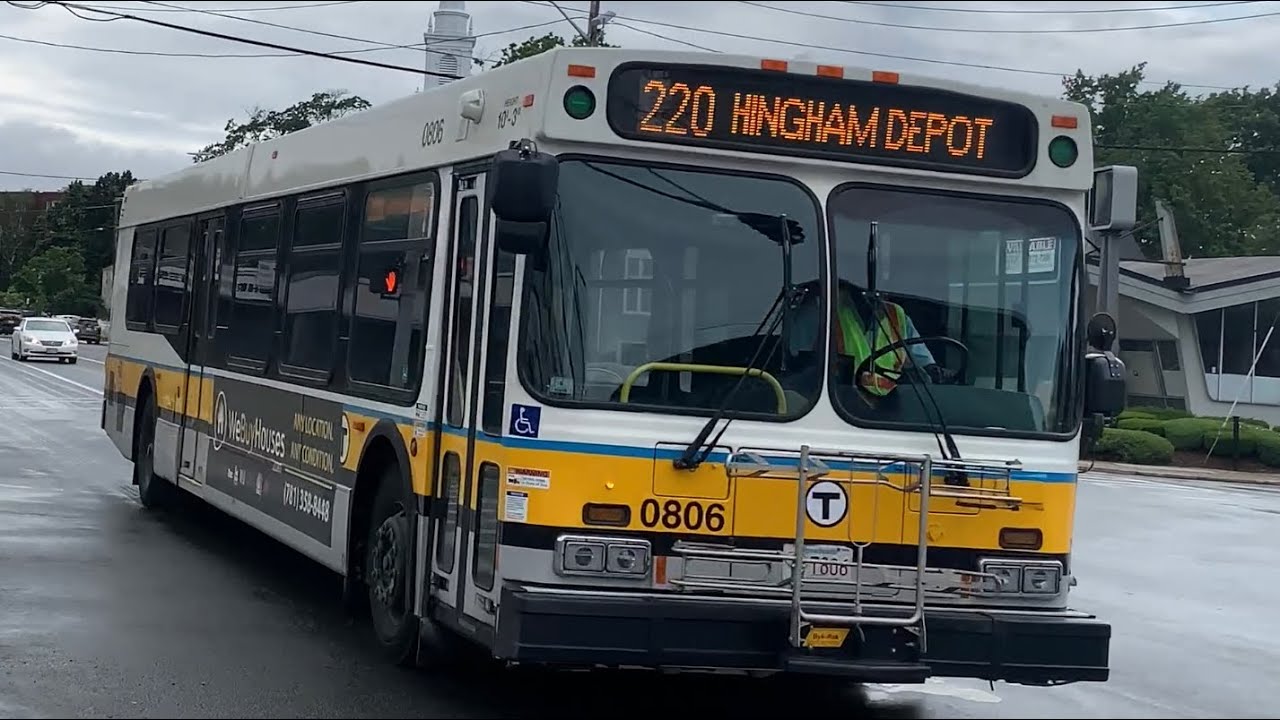 Buses of Quincy (MBTA Bus Action) 2021 - YouTube