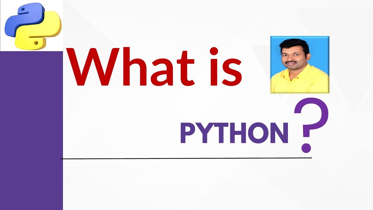 What is python - YouTube