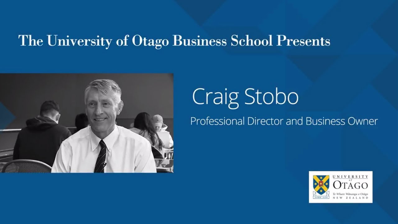 Q & A with Craig Stobo (Professional Director and Business Owner) - YouTube