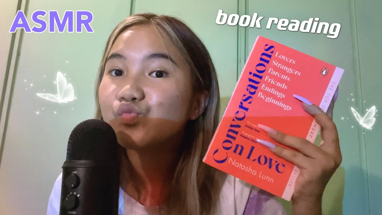 ASMR | reading you to sleep 😴 ~close up whispering~ - YouTube