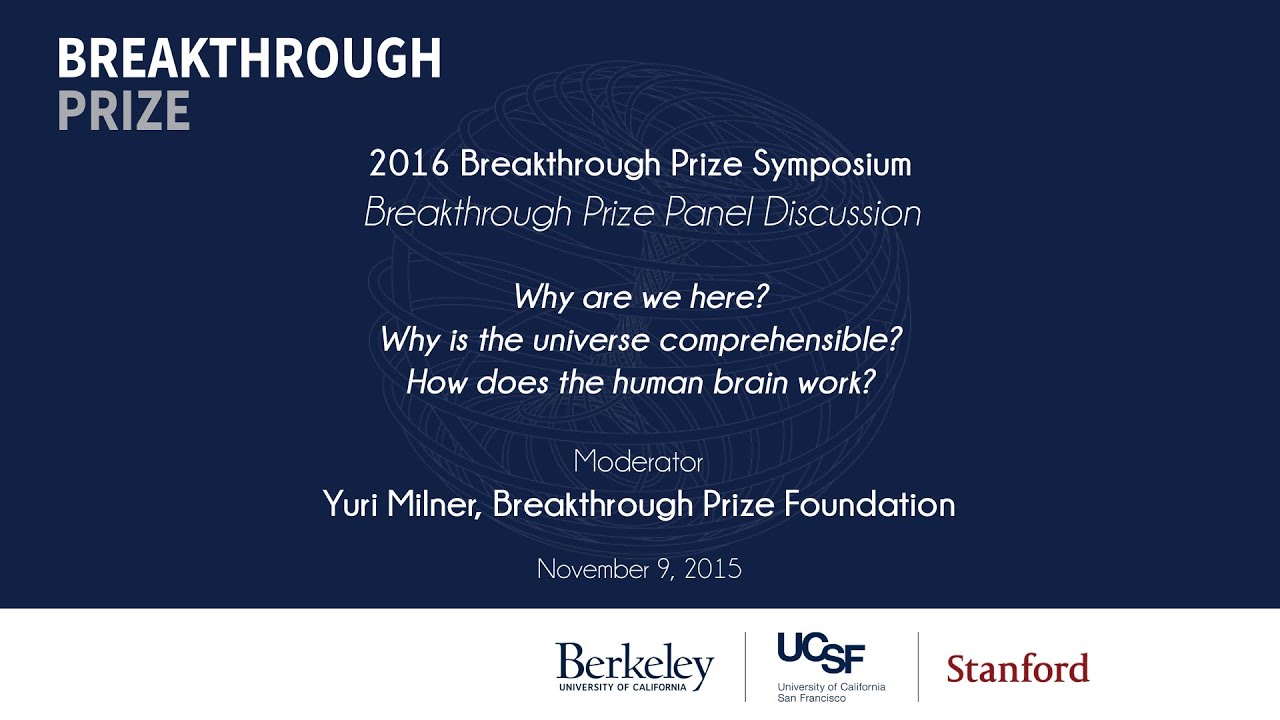 2016 Breakthrough Prize Panel Discussion - YouTube