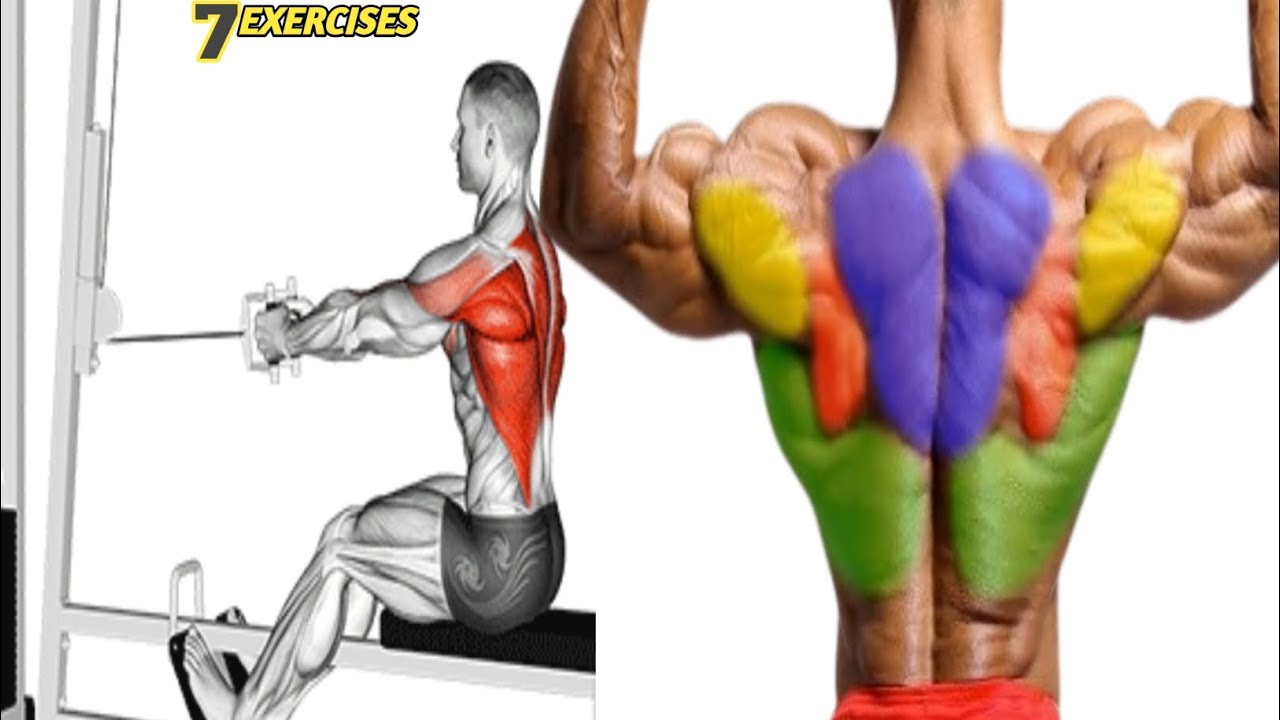 7 Exercises To Build Bigger Back || Back Workout - YouTube