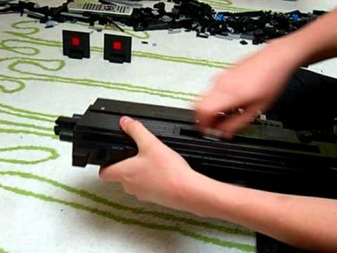 Lego Space Marine Bolter - YouTube