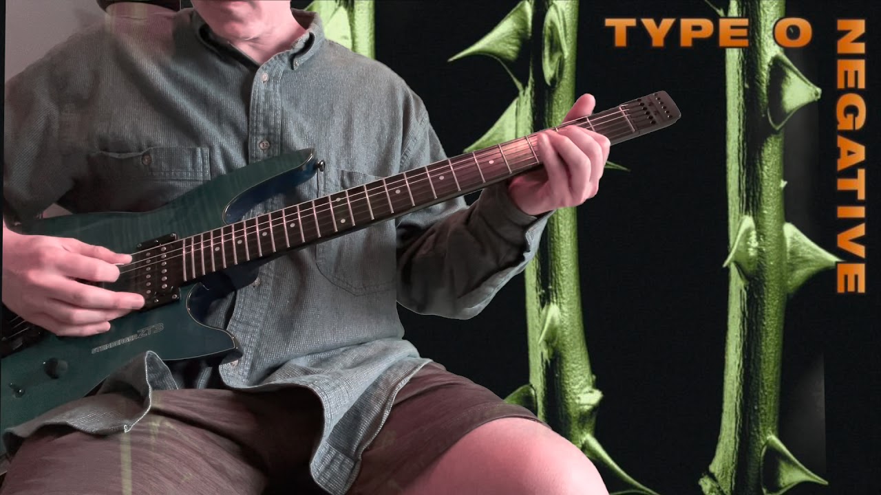 Type O Negative - My Girlfriend's Girlfriend Guitar Cover - YouTube
