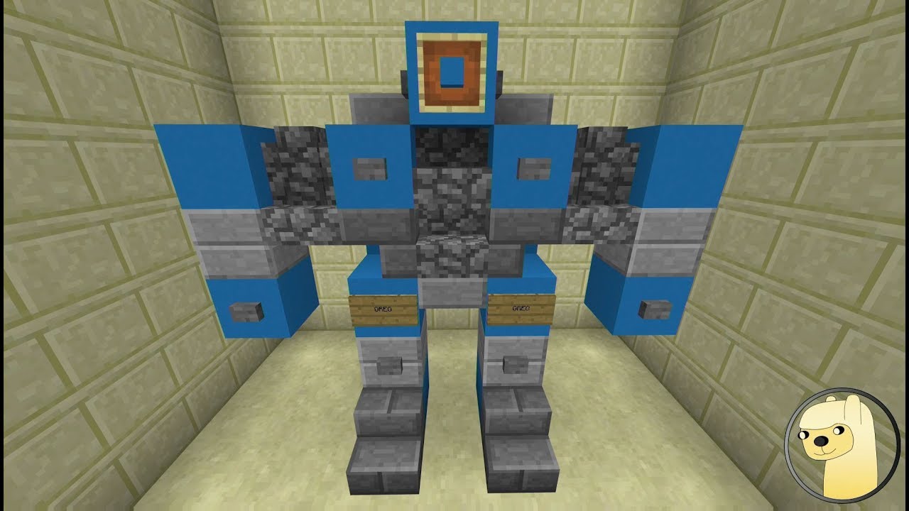 Minecraft - How To Build Transformers 4 Oreobot Robot Mode! - YouTube