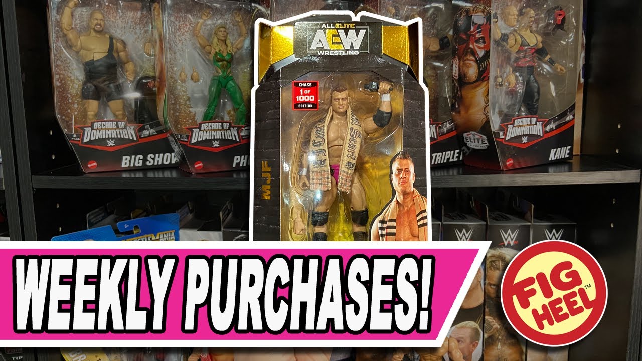 Weekly Purchases - AEW Chase Unrivaled Action Figure, WWE MATTEL, WCW ...