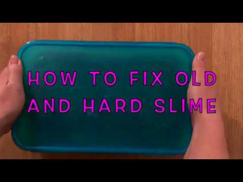 HOW TO FIX HARD SLIME WITH ONLY ONE INGREDIENT!!! - YouTube