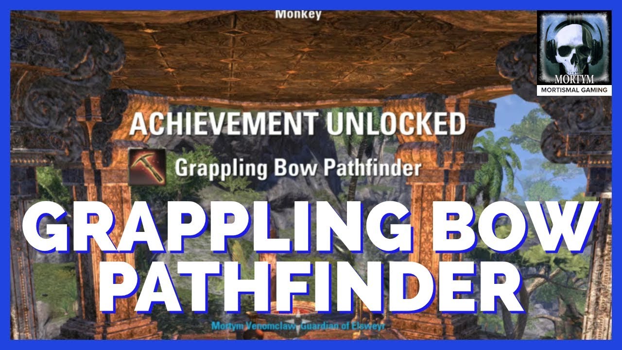 ESO - Dragonhold Grappling Bow Pathfinder Achievement Guide - YouTube
